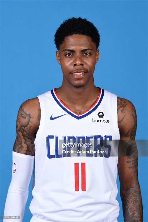 Terry Larrier Of The La Clippers Poses For A Head Shot During Media