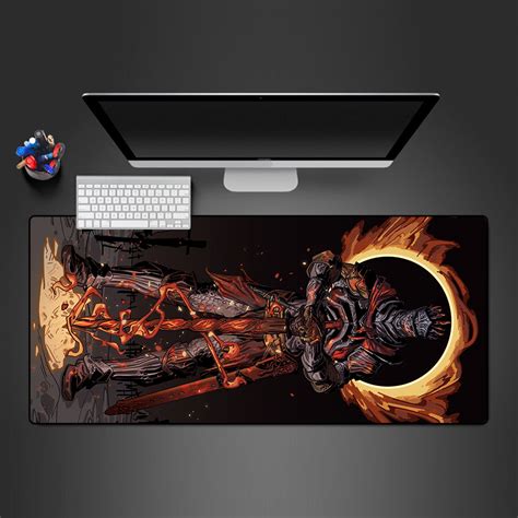 Dark Souls Soul Of Cinder Design Large Size Gaming Mouse Pad
