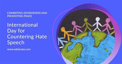 International Day For Countering Hate Speech 18 June Combating Divisiveness And Promoting