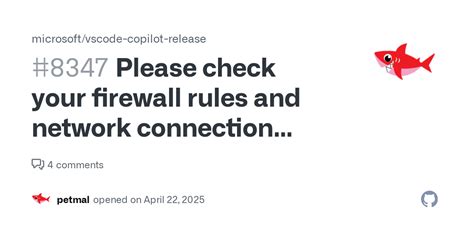 Please Check Your Firewall Rules And Network Connection Then Try Again