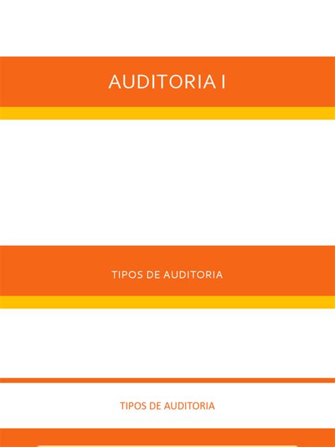 Tipos De Auditoria 2022 2 Pdf