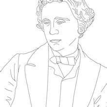 Desenhos Para Colorir De Desenho Da Escritor Lewis Caroll Para Colorir