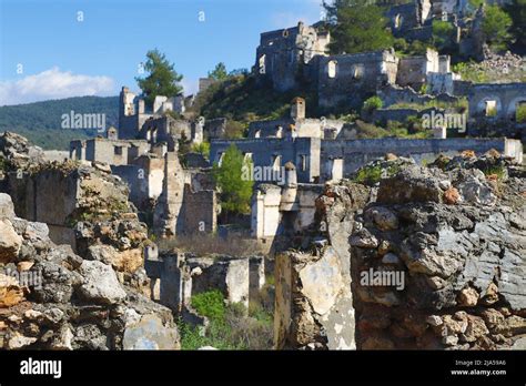 Famous Historical Lycian Ruins On The Lycian Way Turkey Stock Photo Alamy