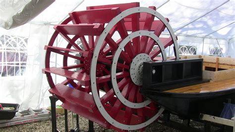 2 Building Propulsion System Paddle Wheel Boat
