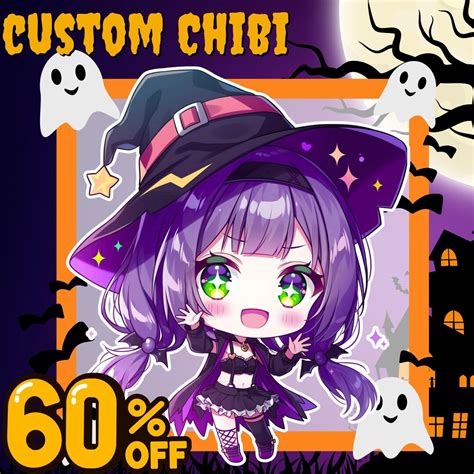 Custom Chibi Chibi Art Cute Chibi Anime Chibi Chibi Comm Kawaii