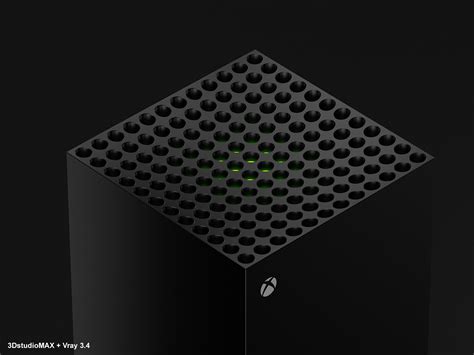 Xbox Series X Accurate 3d Model On Behance