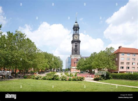 Hamburger Michel Hauptkirche St Michaelis Hamburg Deutschland