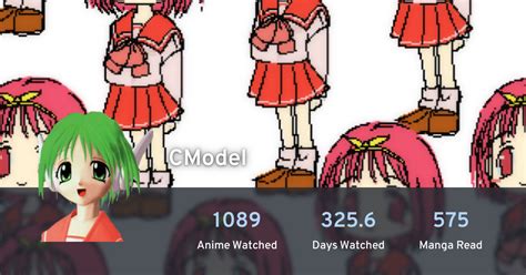 CModel S Profile AniList