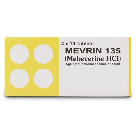 Mevrin 135 135mg Tablet 10 S Uses Benefits Side Effects