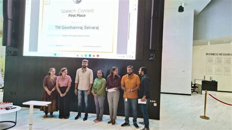 Gowthamraj Selvaraj On Linkedin I Am Happy To Share That I Won 1st Place In Area E1