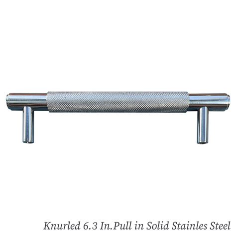Solid Brass Modern Cabinet Hardware Knurled Pulls Knobs Reclaimed And Brass Co