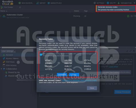 Enable Two Factor Authentication For Secured Account Accuweb Cloud