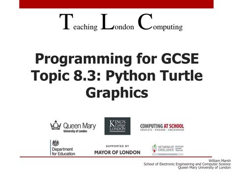 Ppt Programming For Gcse Topic 83 Python Turtle Graphics Powerpoint Presentation Id8797379