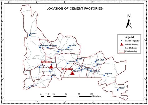 Map Showing The Sampling Area Download Scientific Diagram