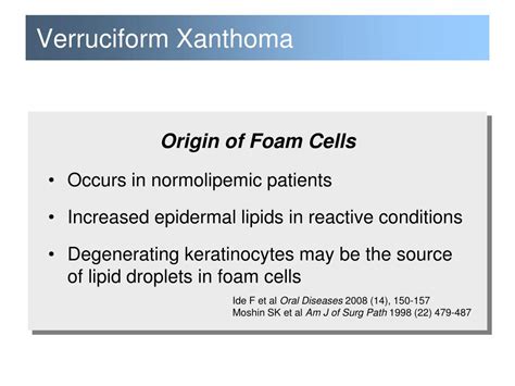 Ppt Verruciform Xanthoma In A Patient With Recessive Dystrophic