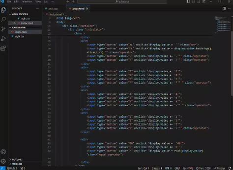 Arbaz Ansari On Linkedin 1task Of Internpe Simple Calculator Using Html Css Js Internpe