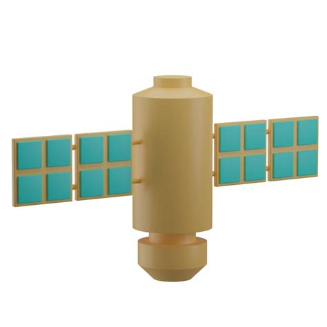 Premium Photo 3d Space Module Illustration