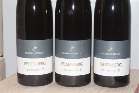 2021 Schäfer Fröhlich Felsenberg Riesling Nahe Grosses Gewächs 3 Bottles 075l Auction