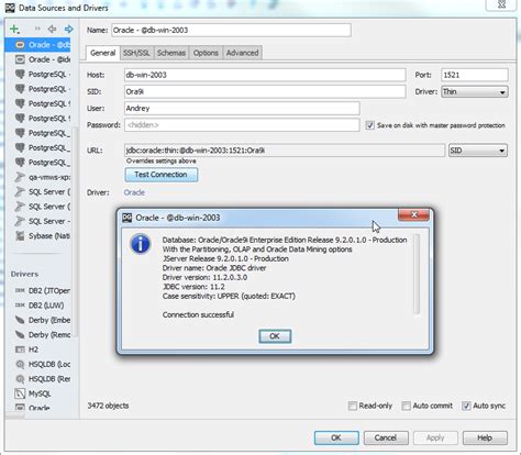 Dg Only Working With Oracle 12 Drivers Ides Support Intellij