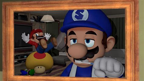 Classic Smg4 My Roommate Mario By Zaxtana On Deviantart