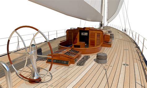 J Class Yacht Endeavour 3d Model On Behance