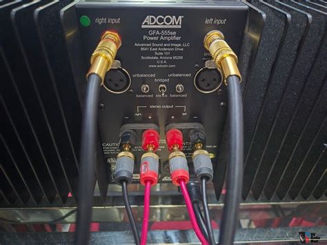 Adcom Gfa 555se Amp Photo 5818741 Us Audio Mart