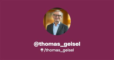 Thomasgeisel Instagram Facebook Linktree