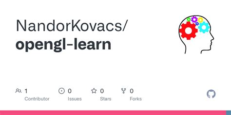 Github Nandorkovacsopengl Learn
