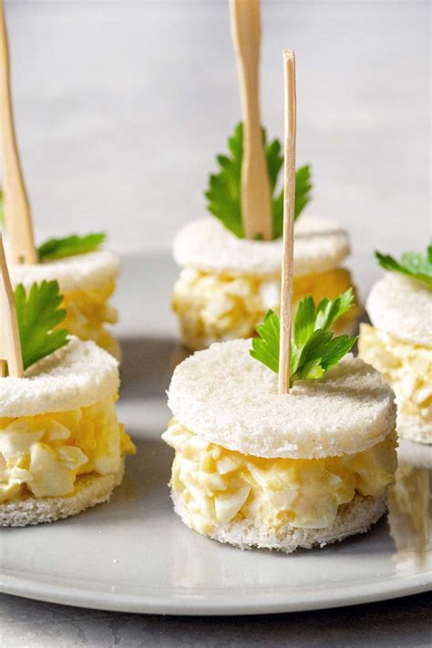 Easy Egg Salad Tea Sandwiches Artofit