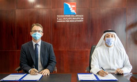 Hfza Signs Strategic Partnership Agreement With Lamprell Hamriyah Free Zone Authority