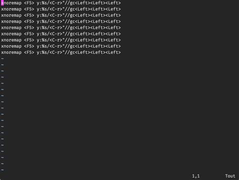 How To Set Vim Command Without Executing Stack Overflow