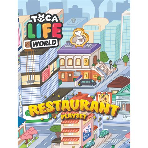 Jual Busy Book Toca Boca Restaurant Paper Doll Toca Life World