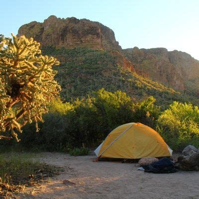 Backpack To White Rock Springs Camp Superstition Wilderness