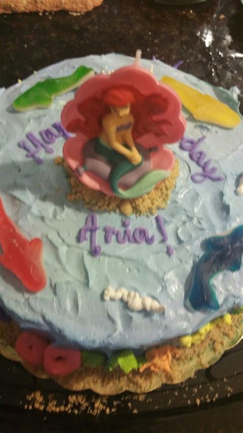 Little Mermaid Ice Cream Cake