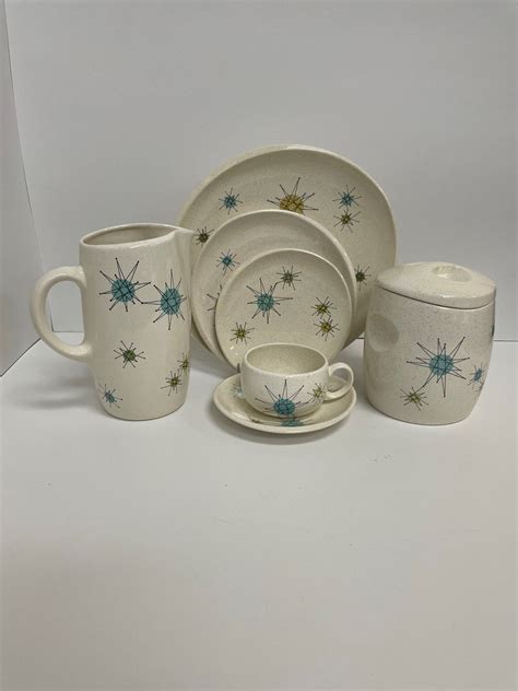 Franciscan Starburst Dinnerware Made In The Usa Etsy