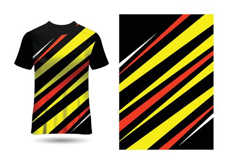 T Shirt Sports Abstract Texture Design Jersey For Racing Soccer Gaming