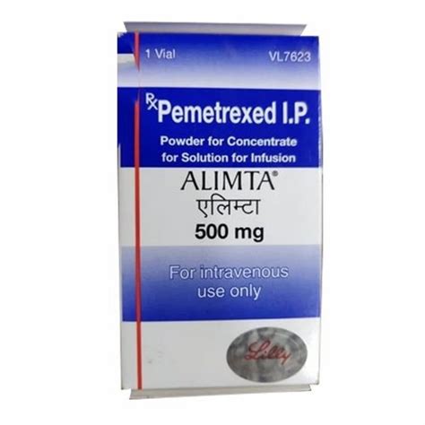 Alimta 500 Mg Injection At Rs 27280vial Alimta In Vadodara Id 2852132887497