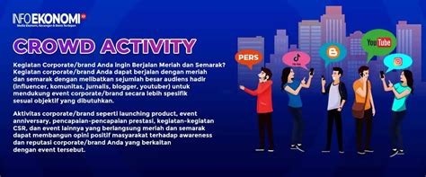 Jasa Crowd Activity Info Ekonomi