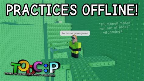 Tower Of Difficulty Chart Roblox