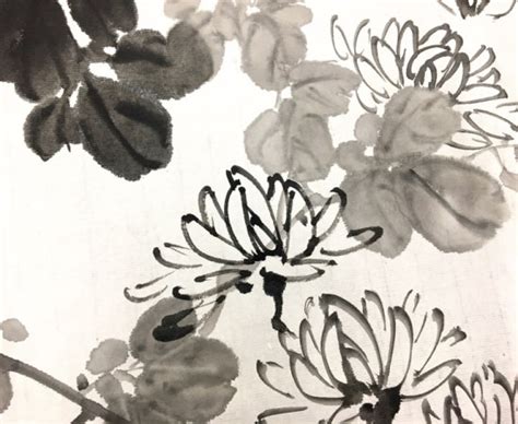 문인화 국화 네이버 블로그