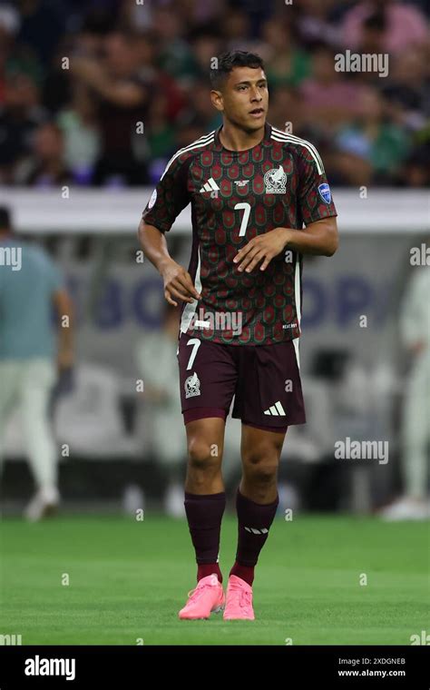 Houston Tx June 22 Luis Romo Of Mexico Looks On During A Match