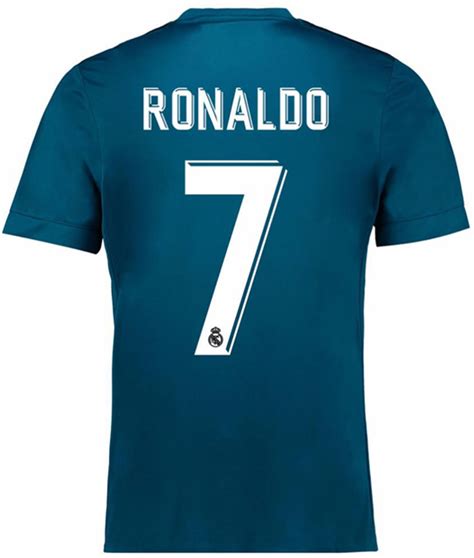 Ronaldo Real Madrid Blue Jersey 17 18 Cristiano Ronaldo Real Madrid