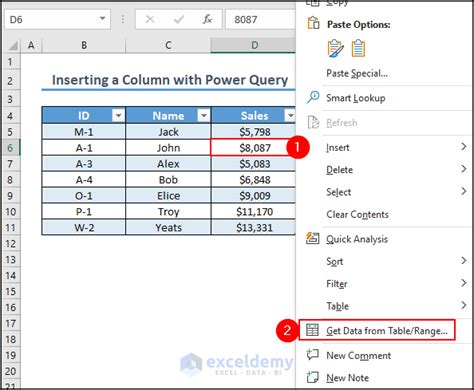 Inserting Columns In Excel 11 Methods Exceldemy