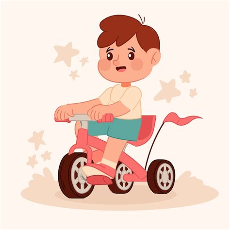 Vetores E Ilustrações De Crianca Brincando Carrinho Para Download