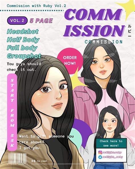 Ruby Open Commission On Twitter ‼️open Commission‼️ Halo Aku Ruby Ini Adalah Commission