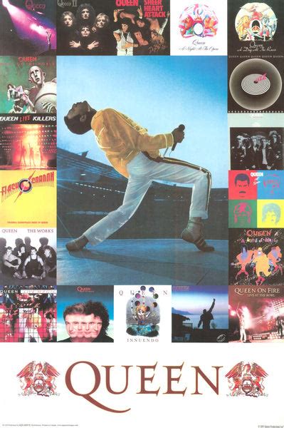 Classic Queen Album Covers