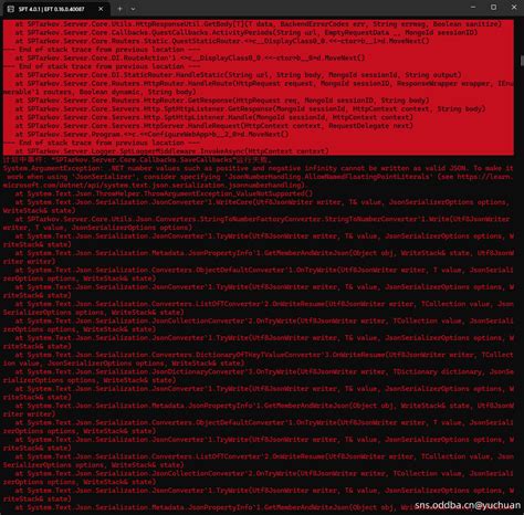 服务端报错红字，进游戏无限转圈求问 Oddba社区