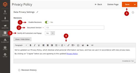 How To Configure Magento 2 Data Privacy Extension V3x Magento 2 Data