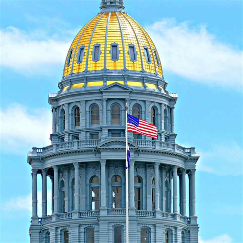 Colorado State Capitol Building Wall Art Elephant Stock