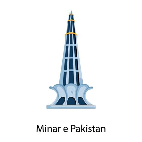 Minar E Pakistan 28839890 Vector Art At Vecteezy